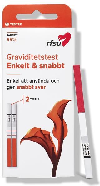Rfsu Graviditetstest 2St - Ceneo.pl