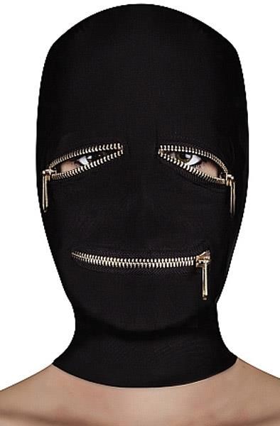 Shots Extreme Zipper Mask With Eye & Mouth Zipper - Ceneo.pl