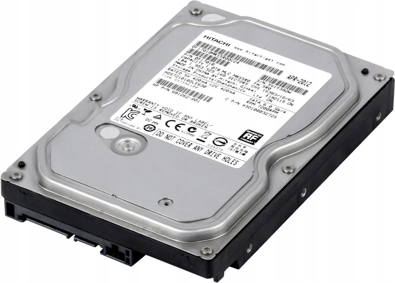 Dysk twardy Hitachi Deskstar 7K1000, 1TB (HDS721010DLE630) - Opinie i ...