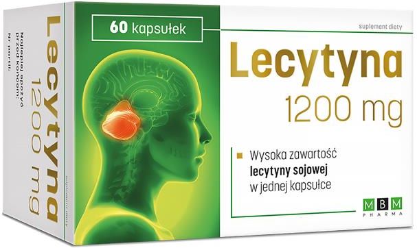 Mbm Pharma Lecytyna 1200Mg 60kaps. - Opinie i ceny na Ceneo.pl