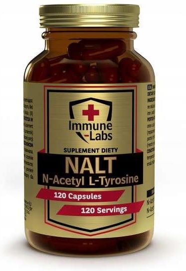 Kapsułki Immune-Labs Nalt N-Acetyl L-Tyrosine 350Mg 120 szt. - Opinie i ...