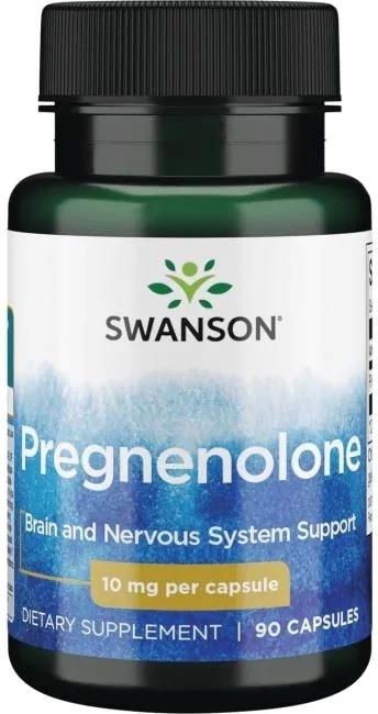 Lek na układ nerwowy Swanson Health Products Pregnenolon 10Mg 90Kaps ...