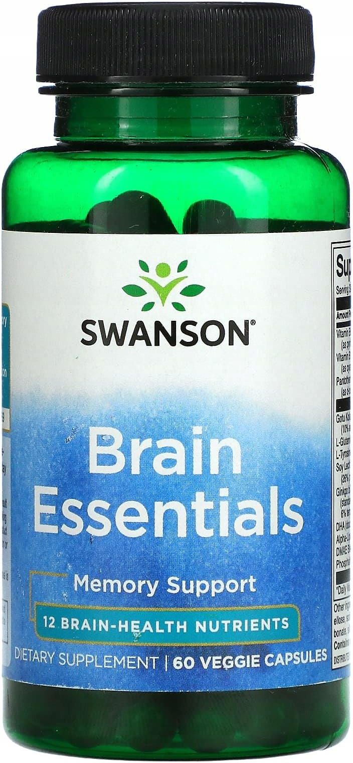 Kapsułki Swanson Health Products Brain Essentials 60szt. - Opinie i ...