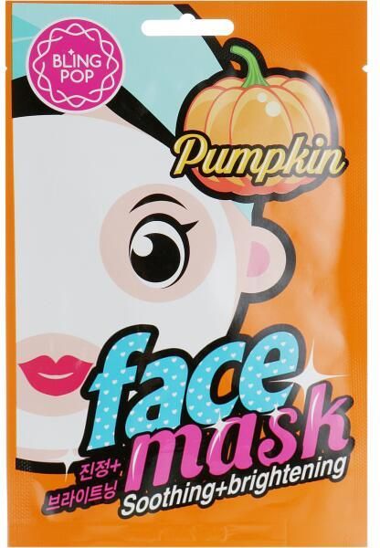 Maseczka Bling Pop Pumpkin Smoothing & Brightening Mask Maseczka Do ...
