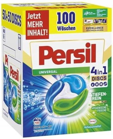 Persil Kapsułki 4W1 Uniwersal Disc 2X50Szt. De - Opinie i atrakcyjne ...