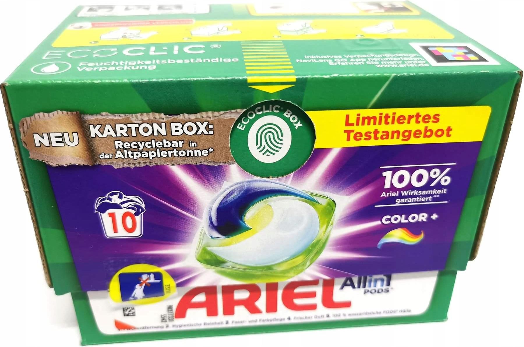 Ariel Color+ All In 1 Pods 10Szt. - Opinie i atrakcyjne ceny na Ceneo.pl