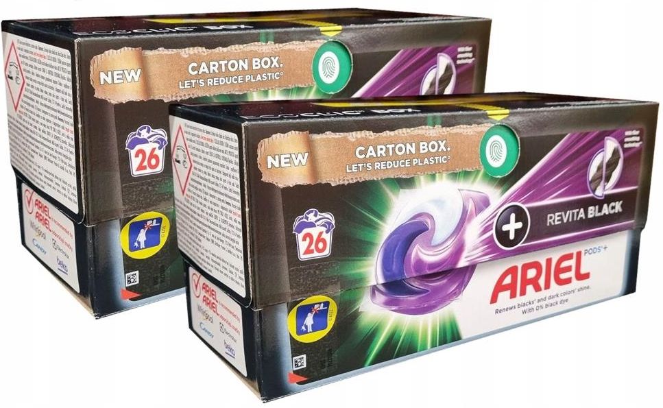 Ariel Kapsułki Do Prania 52 Czarnych Ubrań - Opinie i atrakcyjne ceny ...