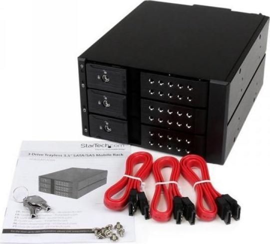 Macierz dyskowa Startech Macierz Dyskowa Hdd Acc 3 Bay Mobile Rack ...