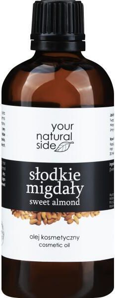 Your Natural Side 100% Naturalny Olej Ze Słodkich Migdałów 100 ml - Opinie i ceny na Ceneo.pl