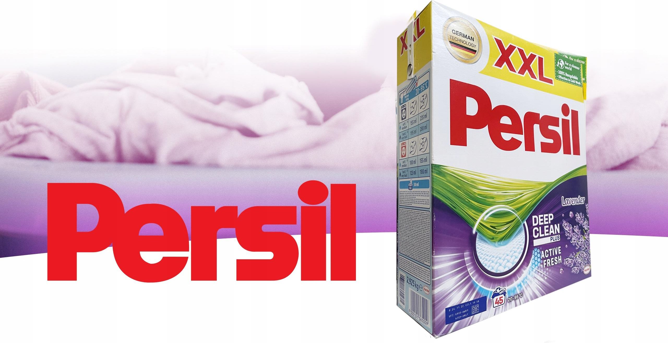 Persil Proszek Do Prania Xxl Lawendowy 2X - Opinie i atrakcyjne ceny na ...