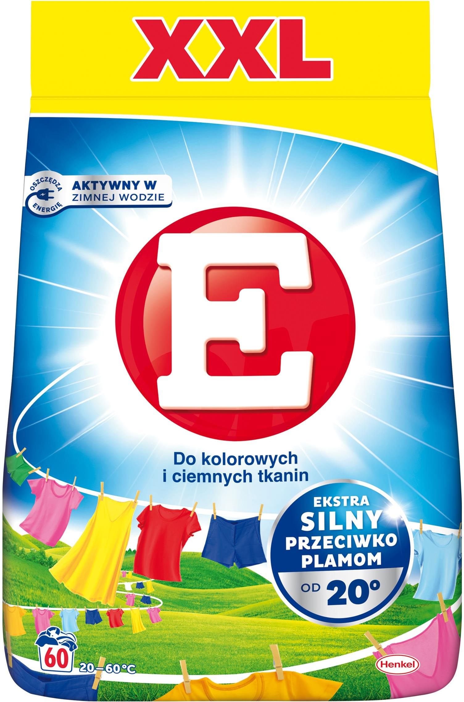 E Henkel Proszek Do Prania Kolorowych I Ciemnych Tkanin 3,6Kg 60 Prań - Opinie i atrakcyjne ceny ...