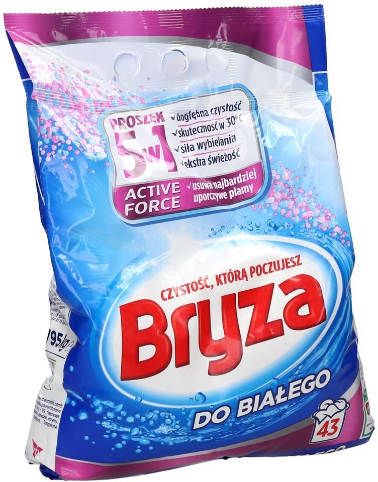 Bryza 5W1 Proszek Do Prania 43P 2.795Kg Białe Acti - Opinie i ...