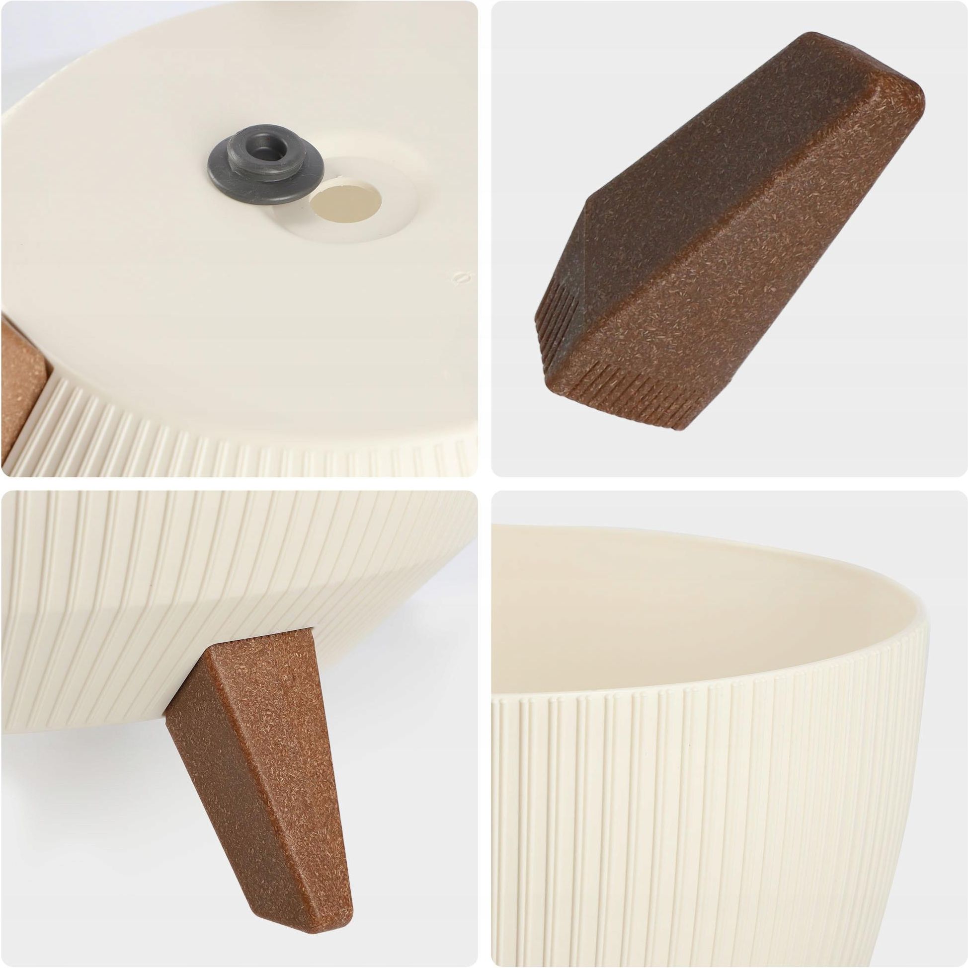 Kadax Doniczka Donica Wkład Misa Na Nóżkach 40Cm (K4295) - Ceny i ...