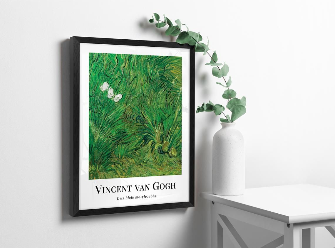 Iwall Studio Obraz Reprodukcja Vincent Van Gogh #09 Czarna Rama 375 ...