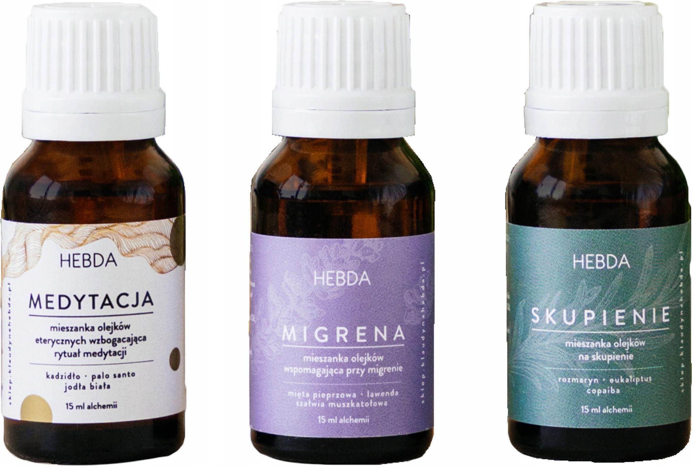 Klaudyna Hebda Nature Zestaw Naturalne Olejki Eteryczne Na Stres Relaks ...