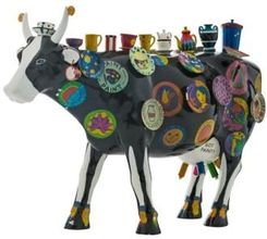 Cowparade Holandia Figurka Krówka The Moo Pother Bardzo Duża Poliresing ...