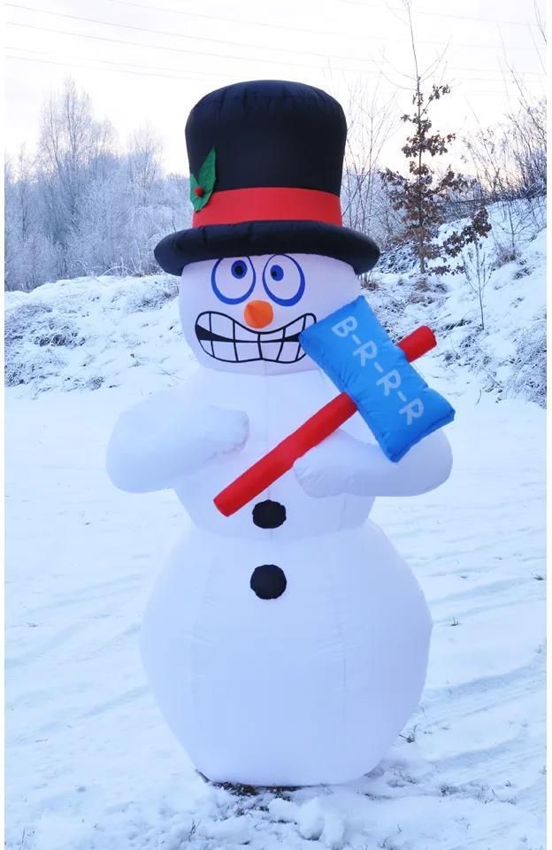 Profiline Dmuchana Dekoracja Led Snowman W Kolorze Białym Wys 180 Cm ...