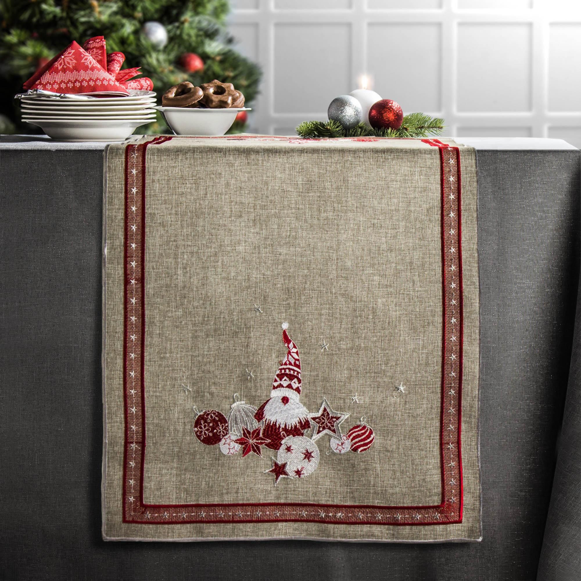 Jedeka Bieżnik Na Stół Bn 5589 Szary 50X100 Cm 141902 - Opinie i ...