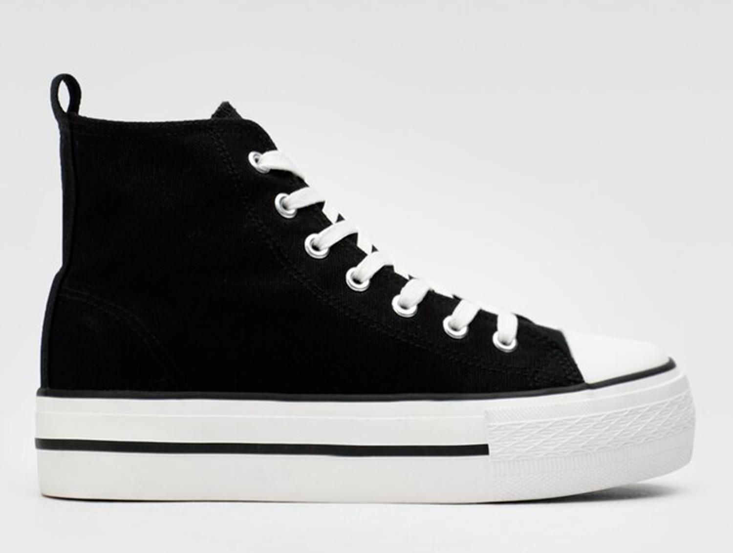 Trampki damskie wysokie Jenny Fairy WSS20468-01 41 26,6 cm Czarny ...