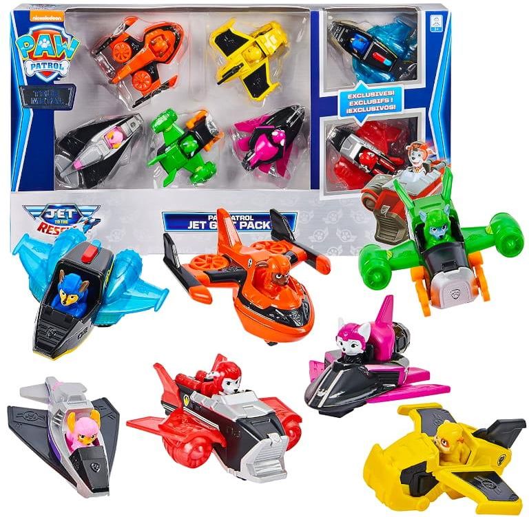PSI PATROL JET TO THE RESCUE ZESTAW PREZENTOWY ODRZUTOWCE JET GIFT PACK ...