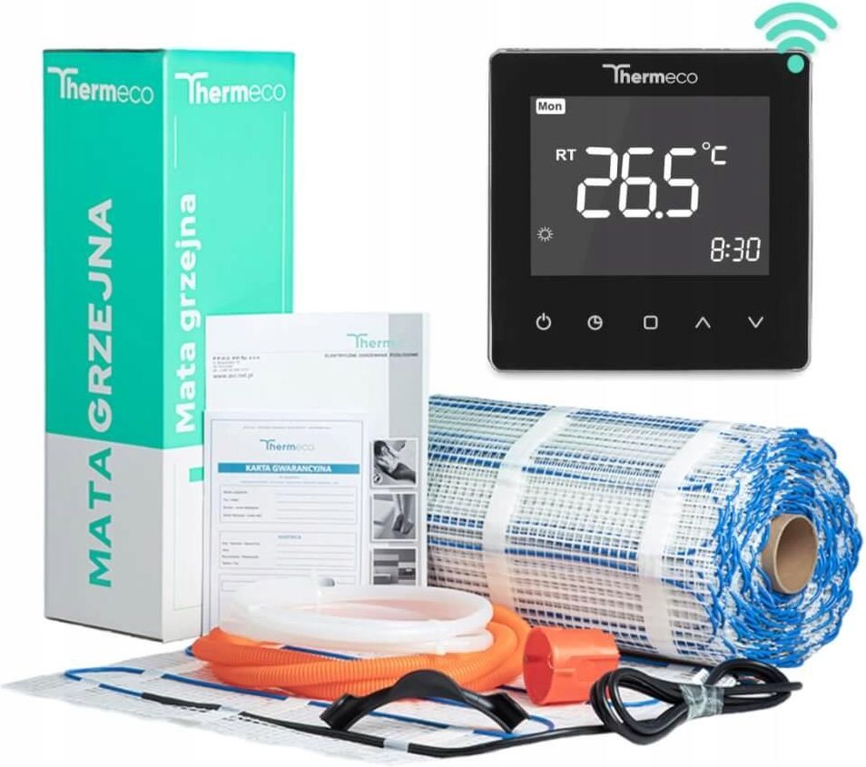 Ogrzewanie podłogowe Thermeco Mata Grzewcza Zestaw H10 Z Wifi 12 M2 ZEST12M2H10 - Opinie i ceny ...