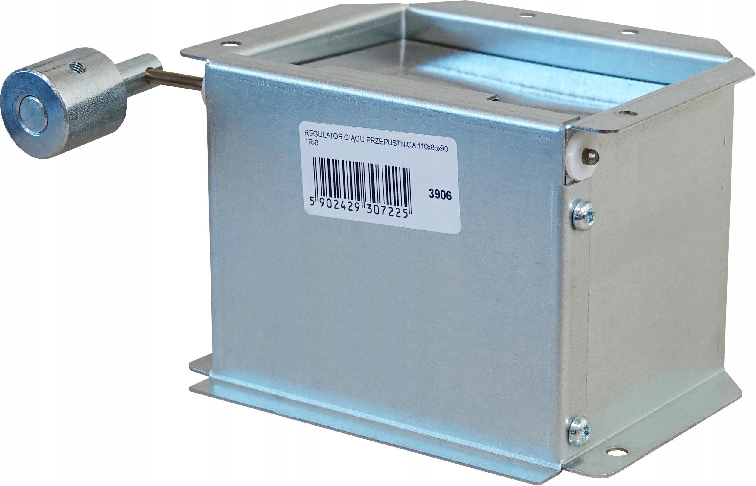 Domer Przepustnica Powietrza Regulator Ciągu Do Kotła Tr 12129 - Opinie ...