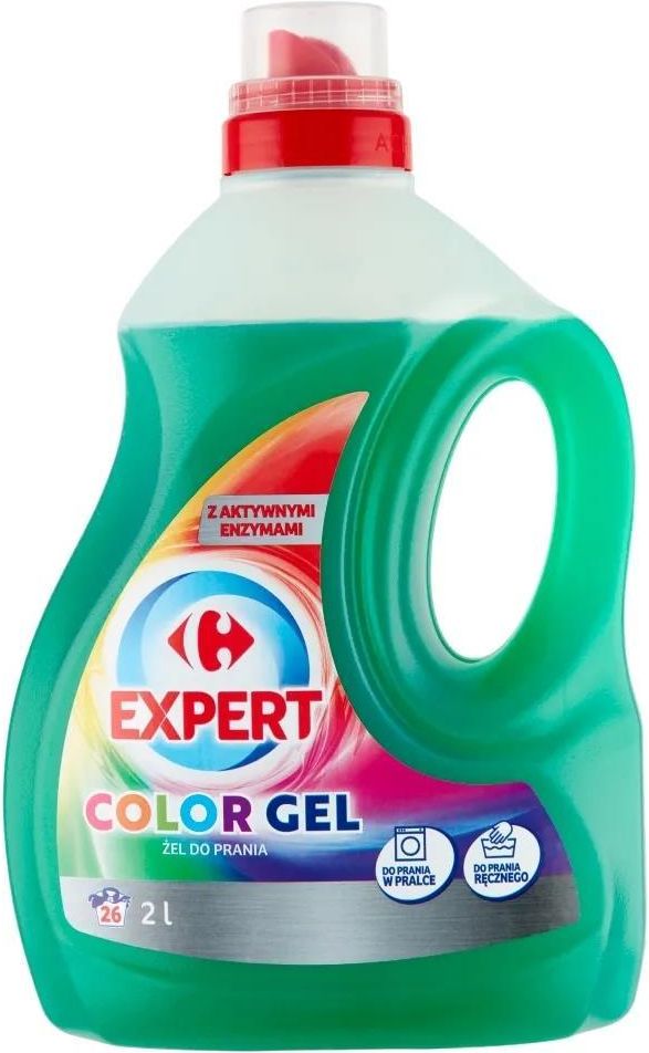 Carrefour Expert Żel Do Prania Tkanin Kolorowych 2L 26 Prań - Opinie i ...