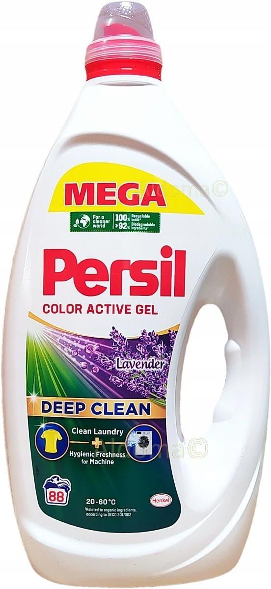 Persil Active Gel Żel Do Prania Koloru Lavender 88 Prań 3,96L - Opinie ...