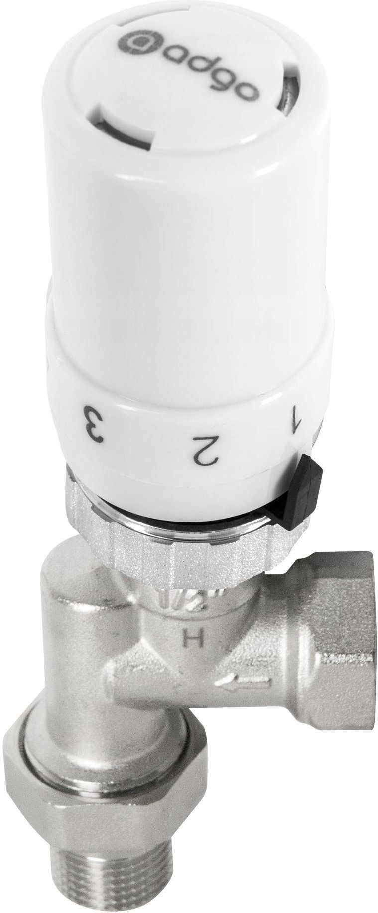 Głowica termostatyczna Adgo Zestaw Termostatyczny Osiowy Głowica Zawór ...