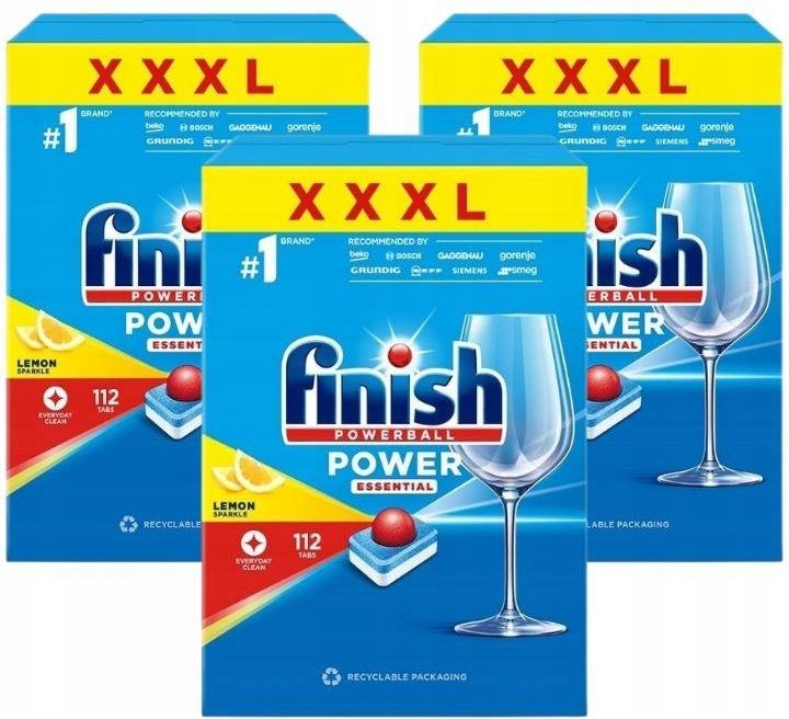 Finish Power Essential Tabletki Do Zmywarki 336Szt. - Opinie i ...