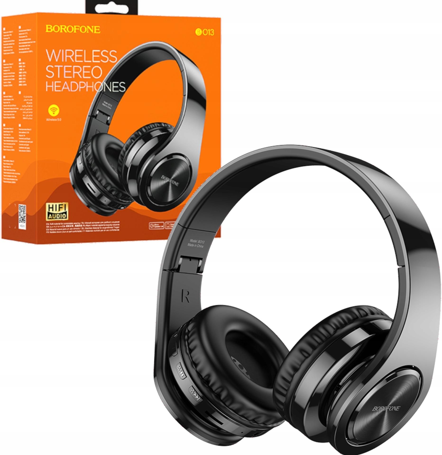 Słuchawki Borofone B013 Czarny - Opinie i ceny na Ceneo.pl