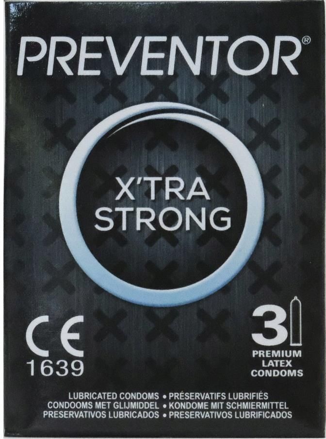 Preventor X'tra Strong do seksu analnego 3szt. - Ceneo.pl