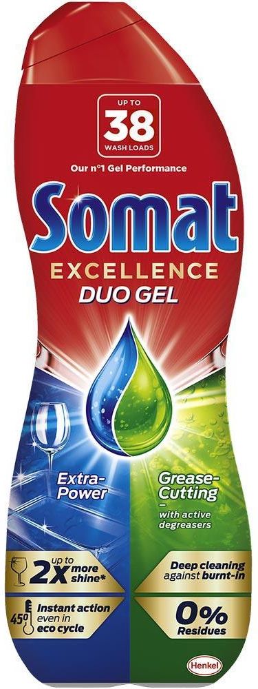 Somat Excellence Duo Gel Żel Do Zmywarek 684Ml - Opinie i atrakcyjne ceny na Ceneo.pl