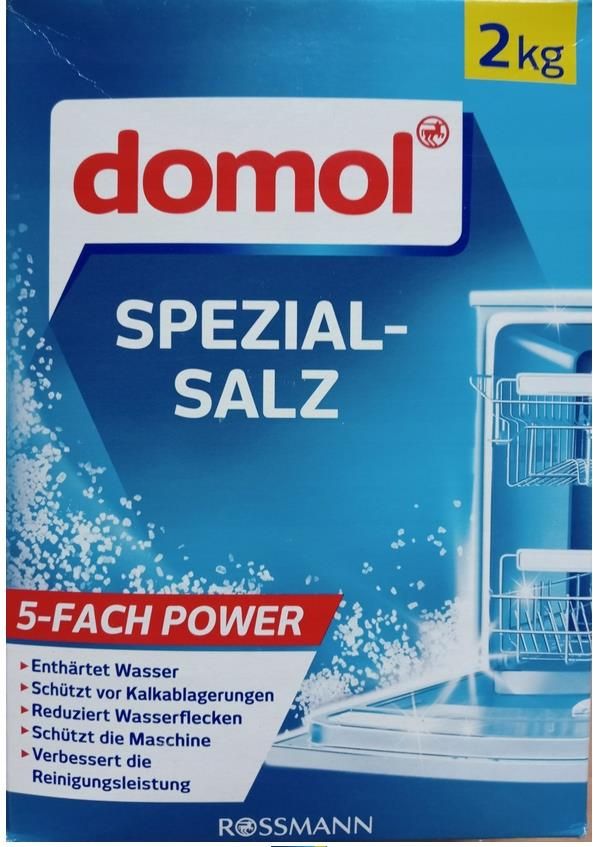 Domol Sól Do Zmywarki Gruboziarnista 2Kg - Opinie i atrakcyjne ceny na ...