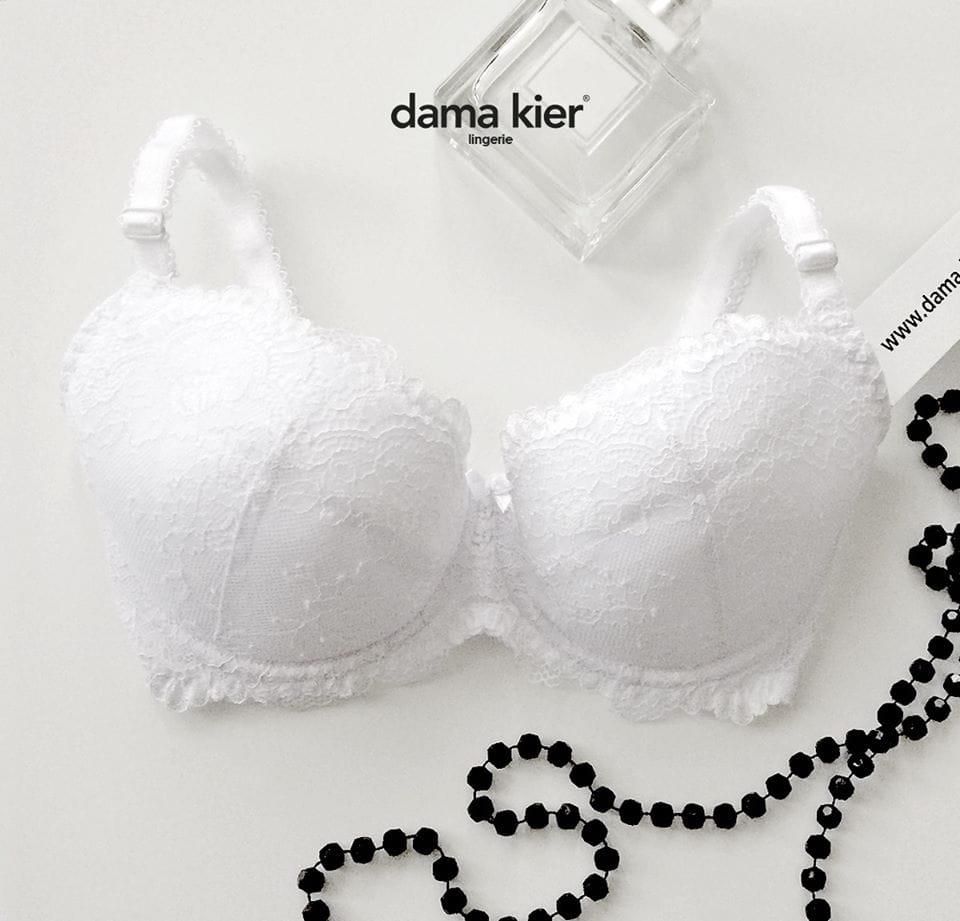 Biustonosz damski Push-Up Dama Kier 2654 Zarra biały (75 C) - Ceny i ...
