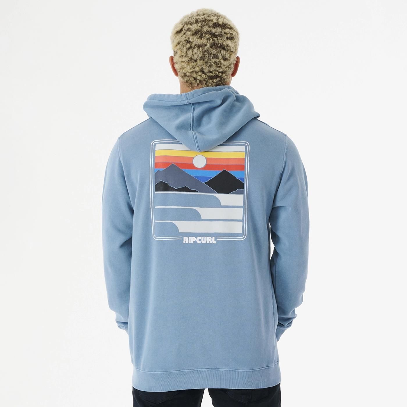 Męska Bluza Rip Curl Surf Revival Hood 022MFL_3458 – Niebieski - Ceny i ...