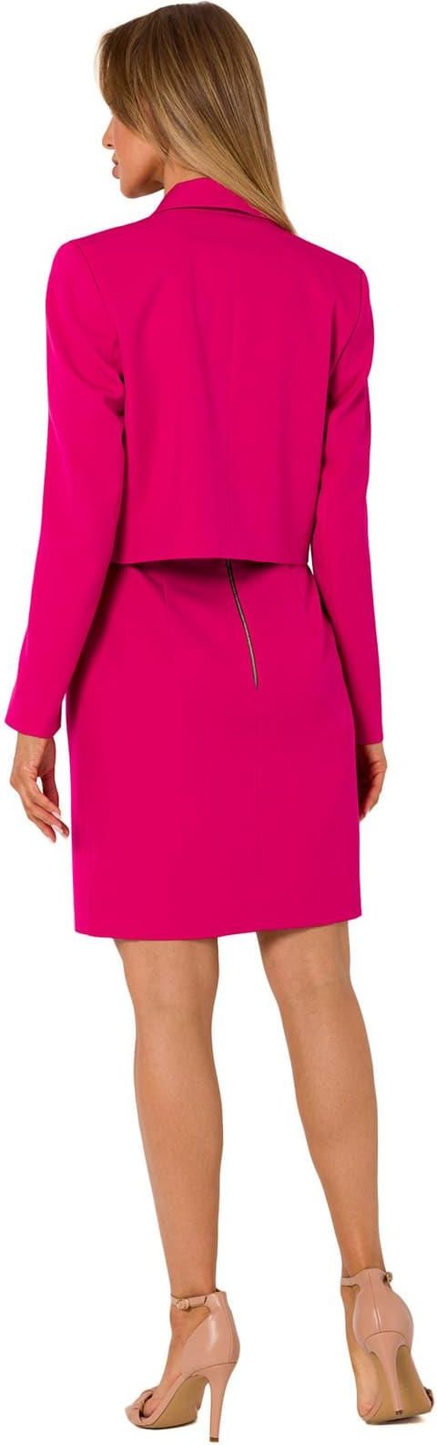 M745 Krótka marynarka - fuksja (kolor fuksja, rozmiar XL) - Ceny i ...