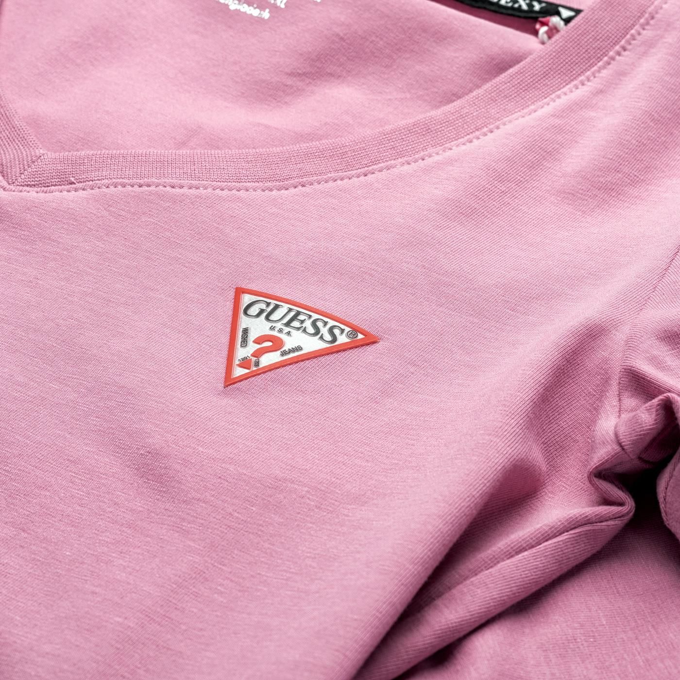 Damska Koszulka z krótkim rękawem Guess SS VN Mini Triangle Tee ...