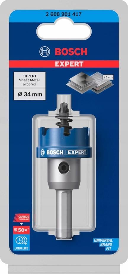 Otwornica Bosch EXPERT Dziurkacz do blachy 34mm 2608901417 - Opinie i ...