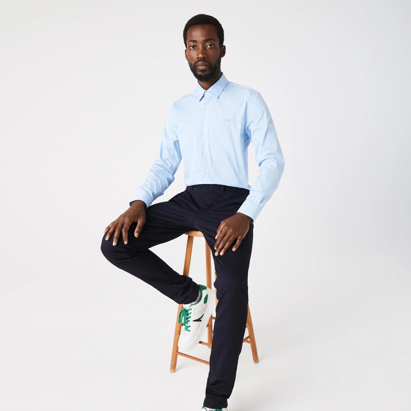 Męska Koszula Lacoste Shirts Ch5253.Hbp – Niebieski - Ceny i opinie ...