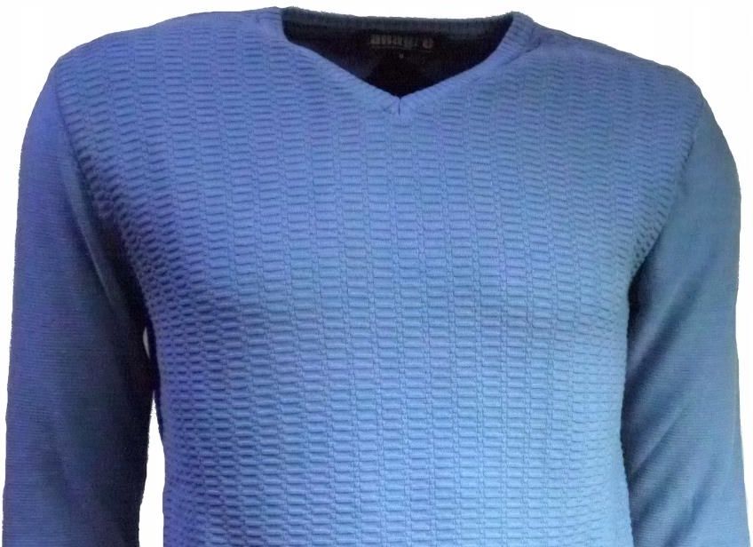 Sweter sportowy męski casual elegancki błękit 2XL - Ceny i opinie ...