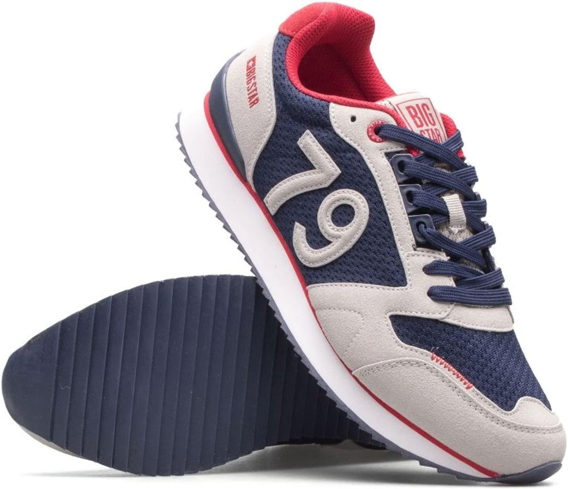Buty Big Star M LL17 (kolor Beżowy/Kremowy. Granatowy) - Ceny i opinie ...
