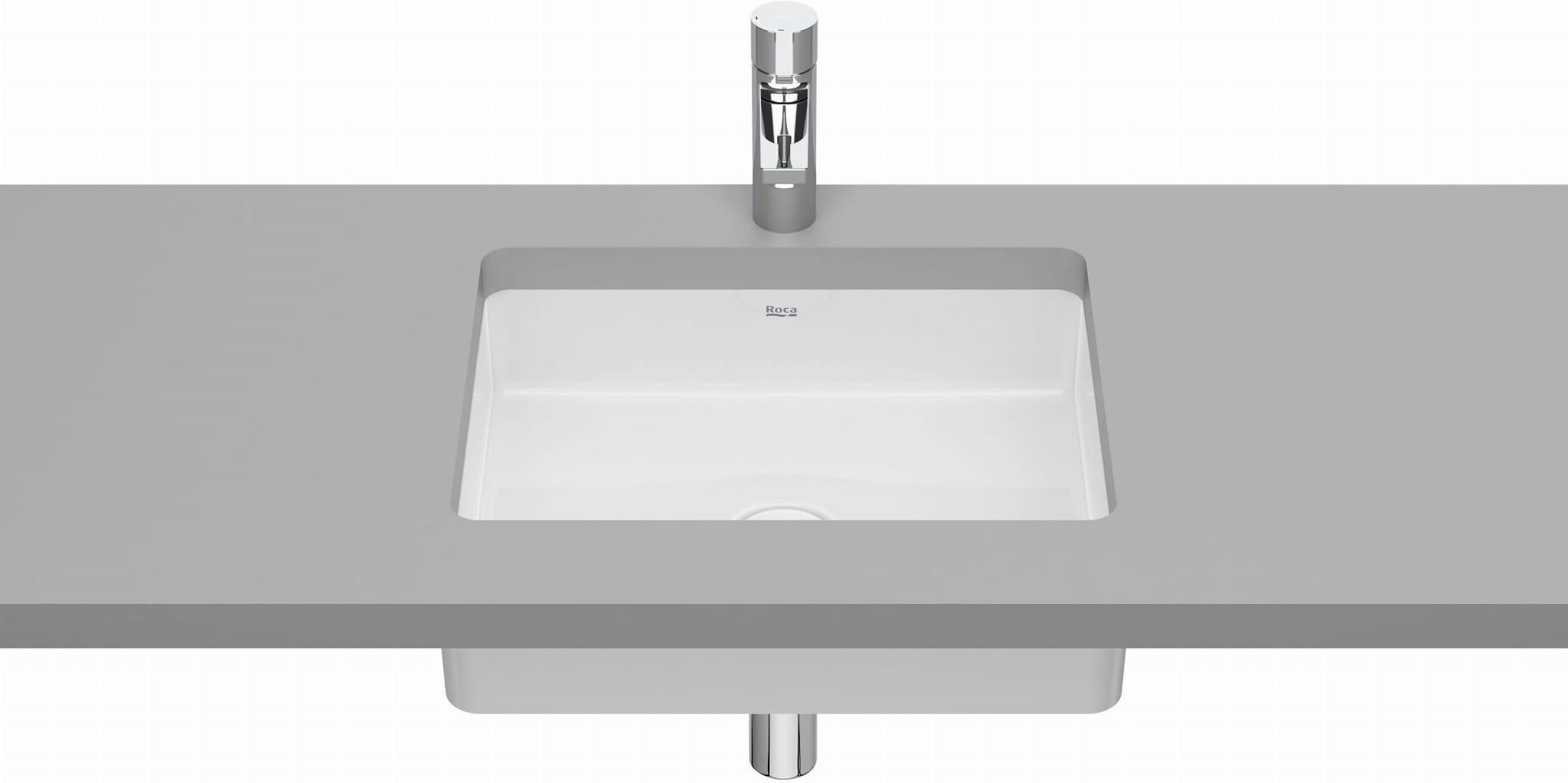 Umywalka Roca Inspira Square Fineceramic 49,5x39 A327536000 - Opinie i ...