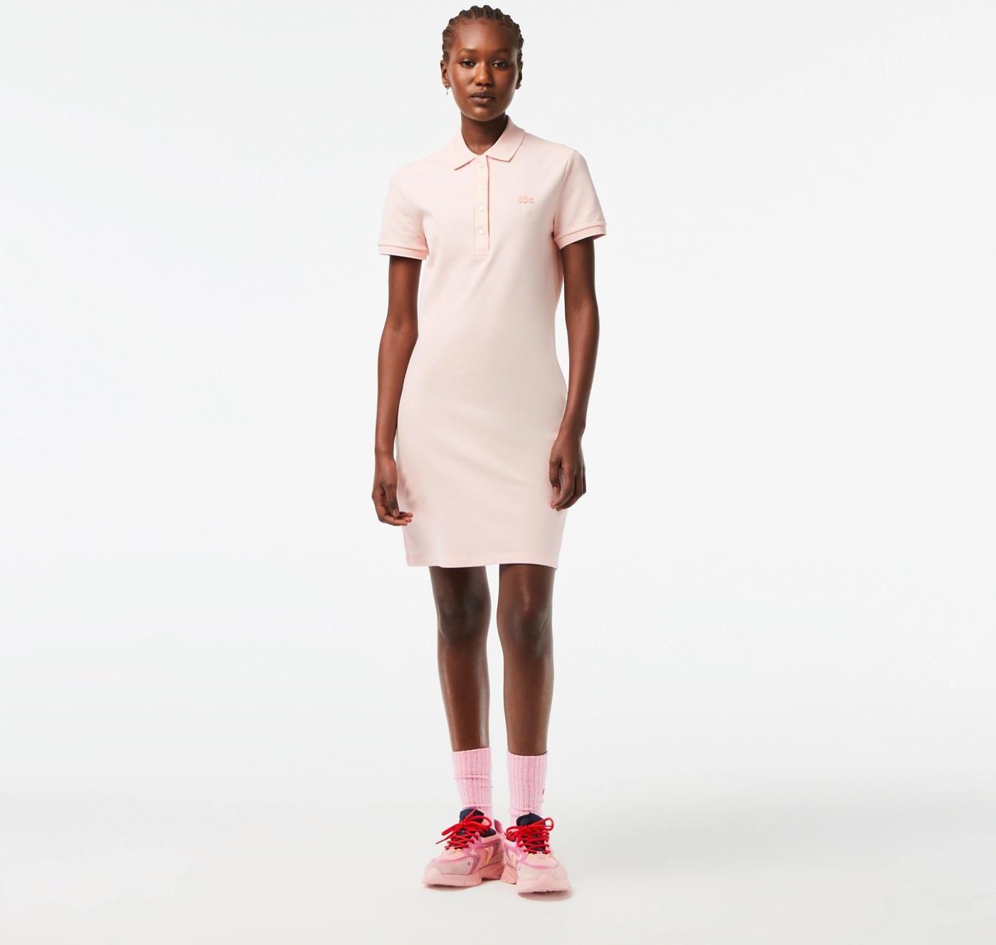 Damska Sukienka Lacoste Dresses Ef5473.Ady – Różowy - Ceny i opinie ...