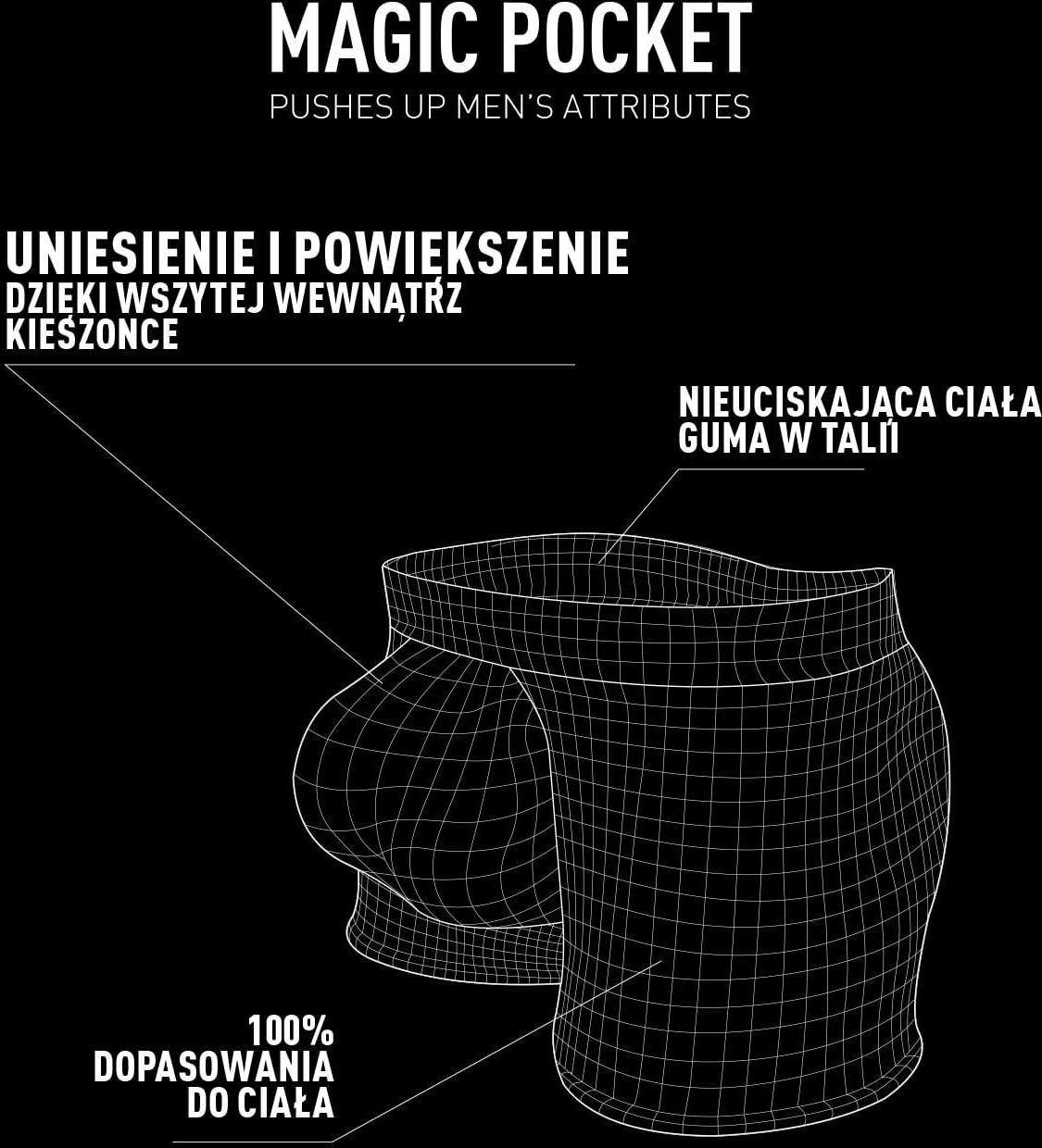 Bokserki Magic Pocket Atlantic MH 1191 czarne (XL) - Ceny i opinie ...