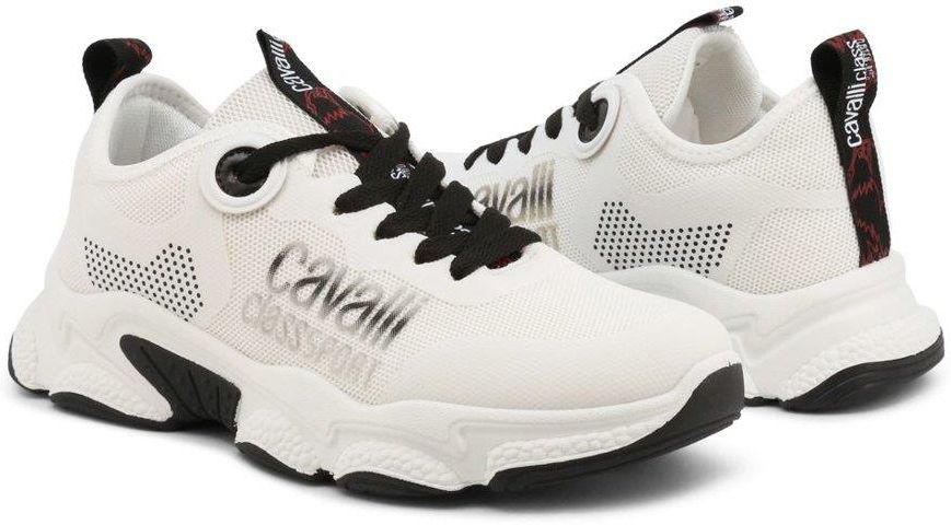 Sneakersy marki Cavalli Class model CM8635 kolor Biały. Obuwie Męskie ...