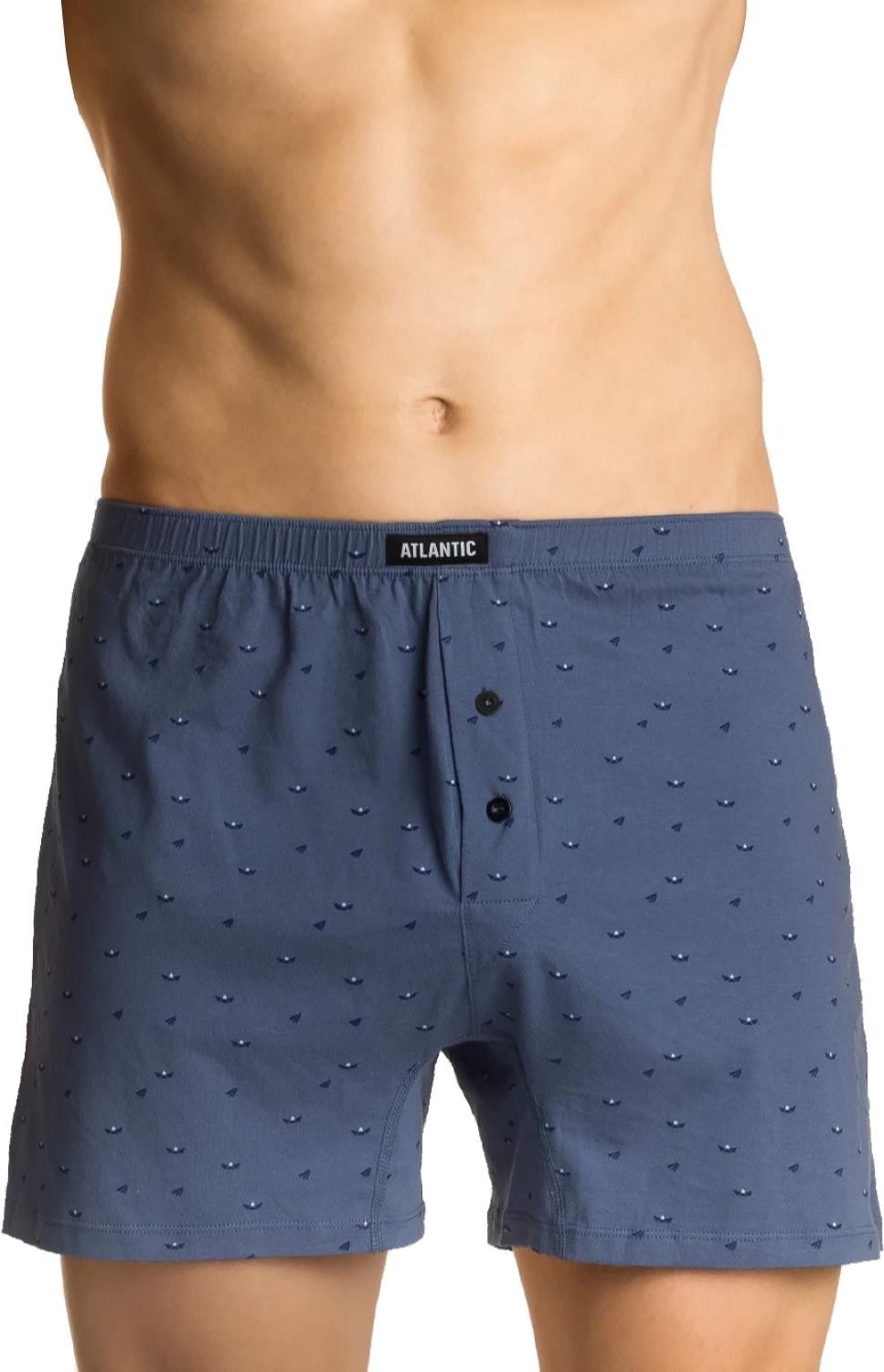Bokserki męskie Atlantic 2MBX-021 2-pack mix granatowy/denim (XL ...