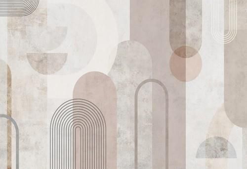 Malumi Tapeta Geometric Arcs - Opinie i ceny na Ceneo.pl