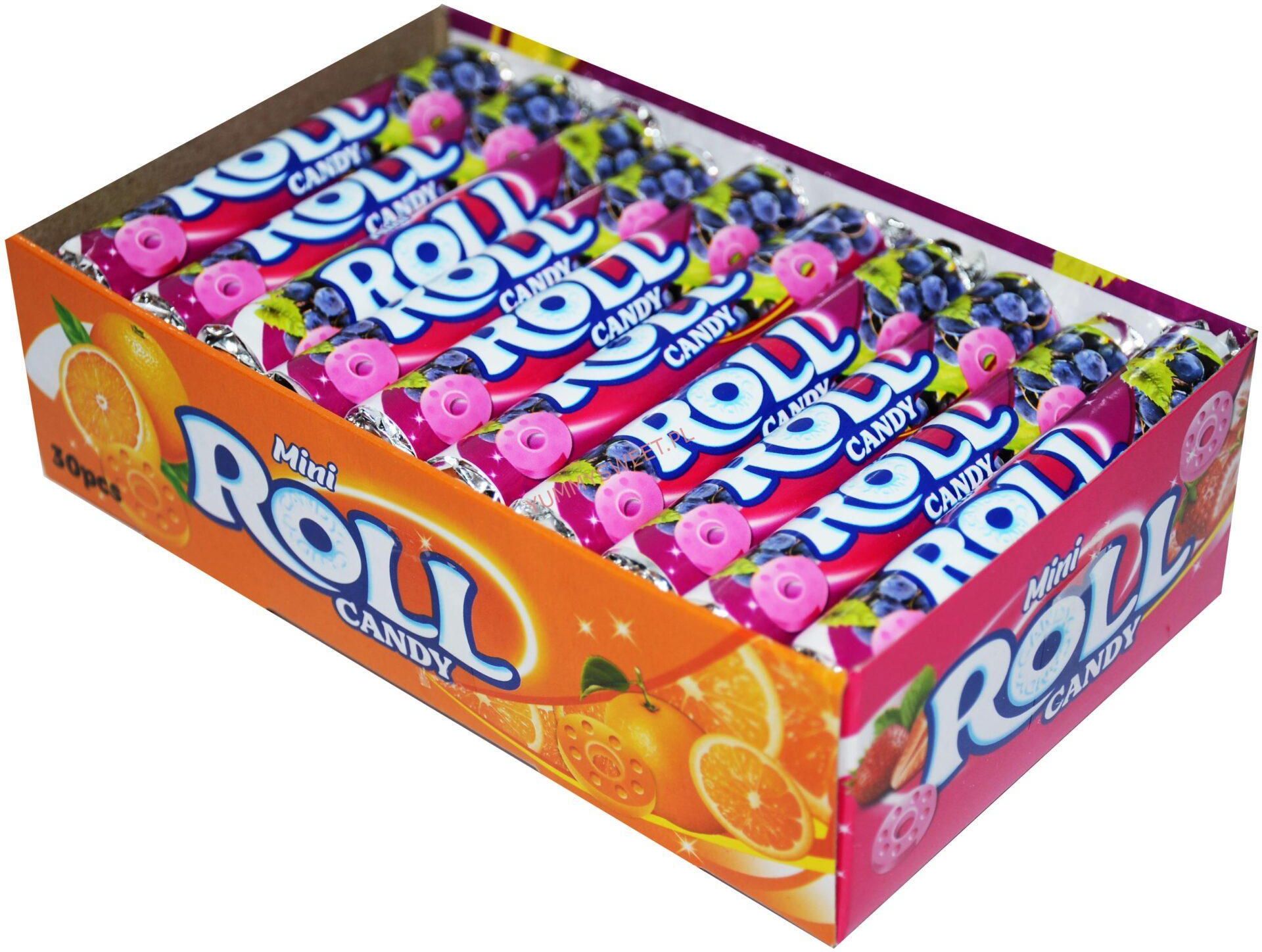 Owocowe Dropsy Mini Roll Powder Candy 30szt. - Ceny i opinie - Ceneo.pl