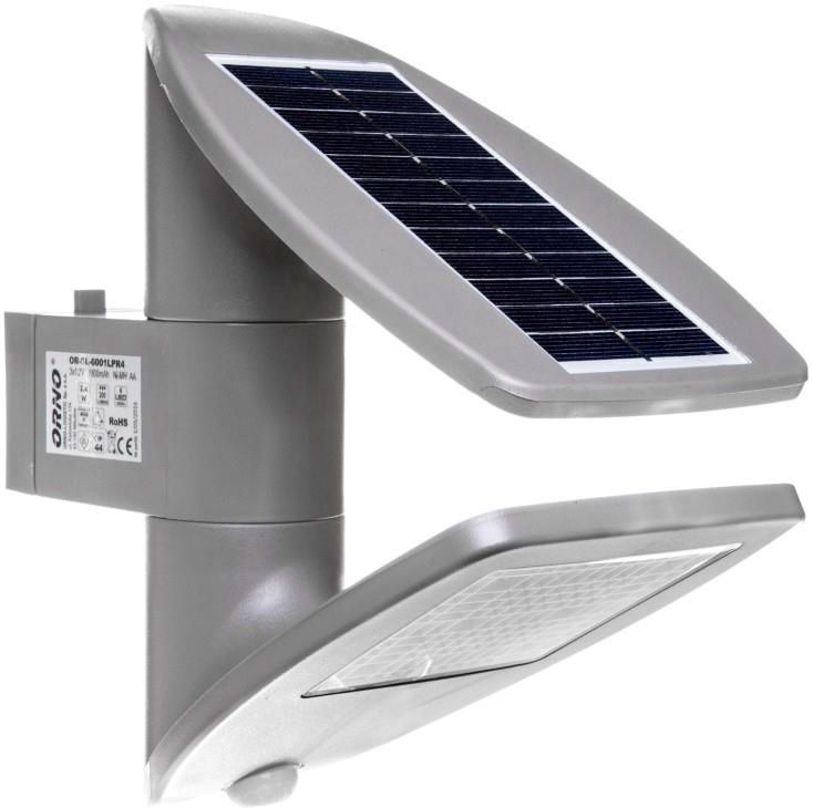 Oprawa Solarna Sauro Led Z Czujnikiem Ruchu 2,4W 200Lm Ip44 4000K Or-Sl ...